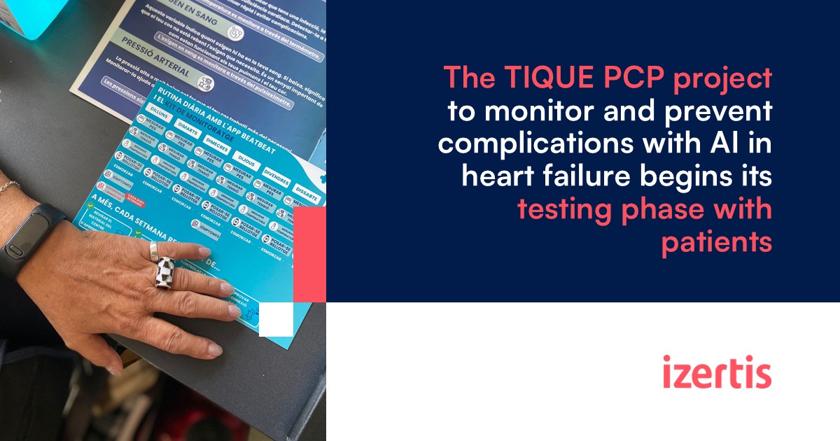 The TIQUE PCP project to monitor and prevent complications with AI in ...